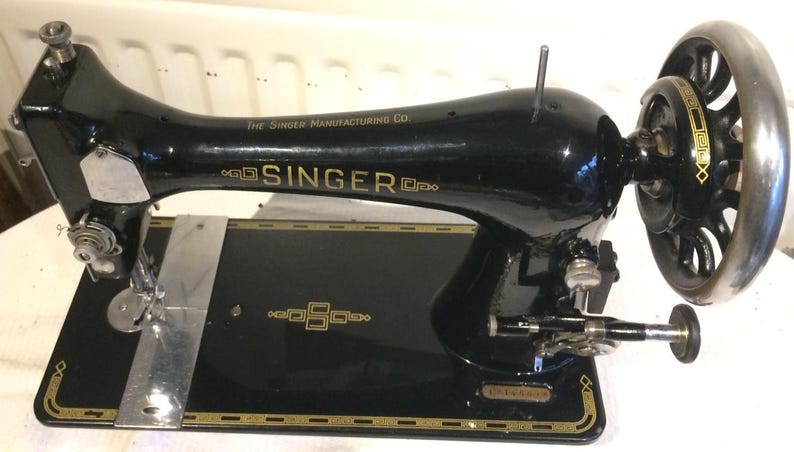 Antique Singer 27K Sewing Machine - Etsy