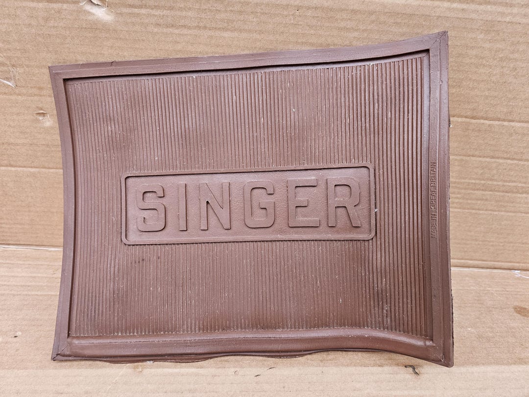 Brown Singer Treadle Sewing Machine Brown Mat "singer Treadle Mat" - Etsy