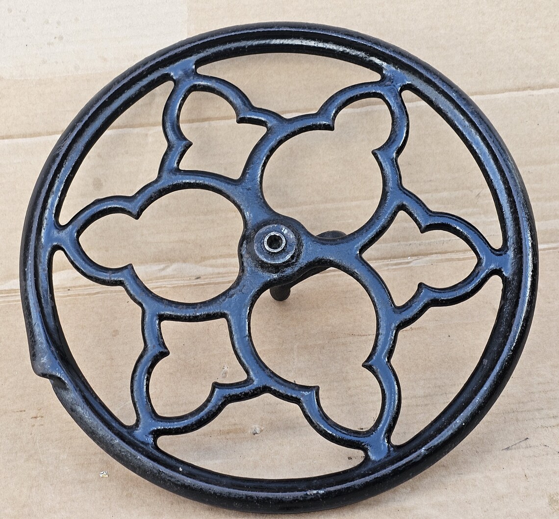 Black Antique Singer Treadle Sewing Machine Belt Guide Wheel - Etsy