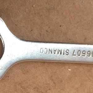 Vintage Singer Simanco 96507 Key for Sewing Machine Wooden Bentwood ...