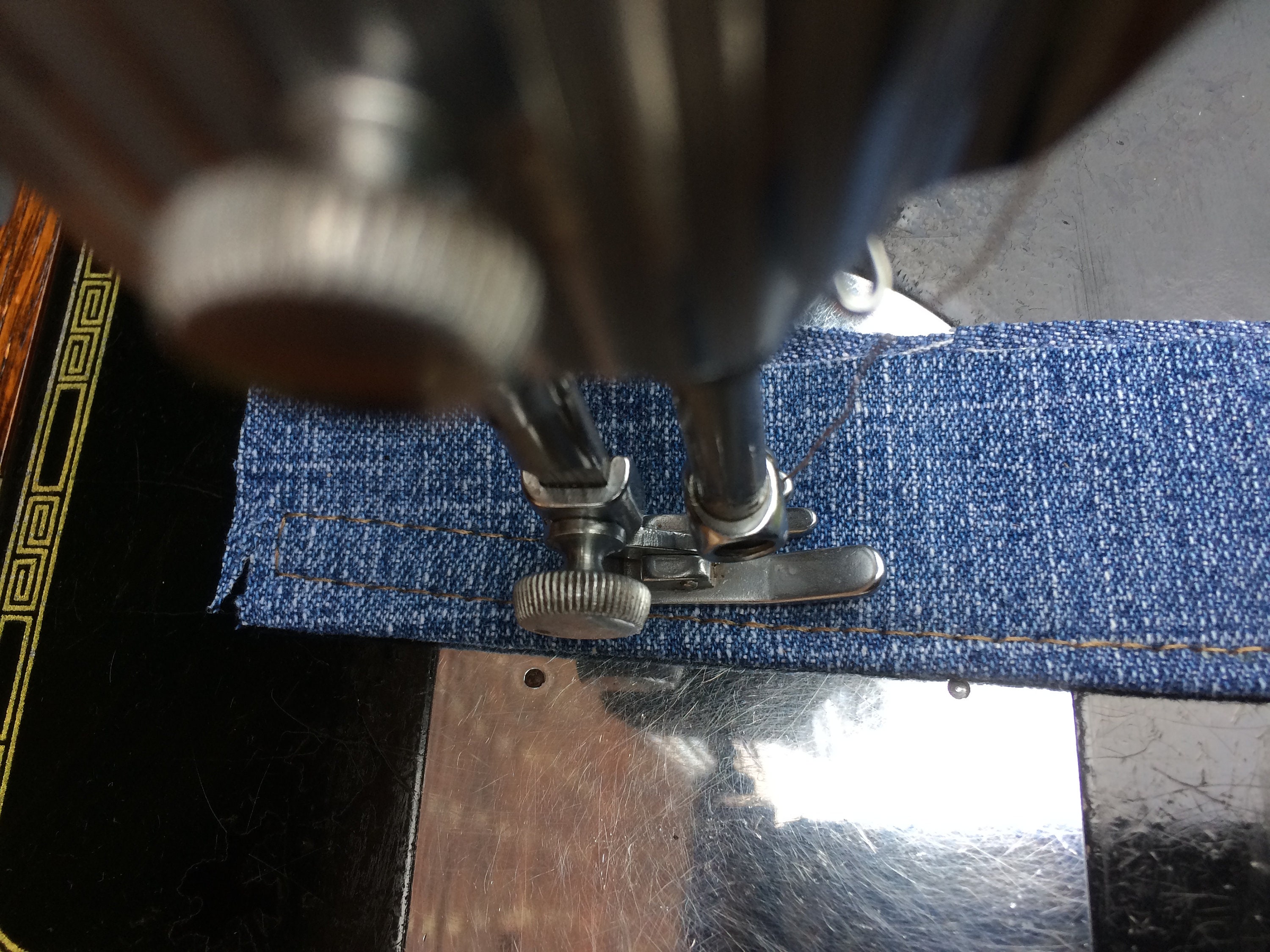 Vintage Singer 201K Sewing Machine With Singer Mat - Etsy