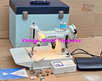 1951 Singer 221K Featherweight Sewing Machine - Etsy