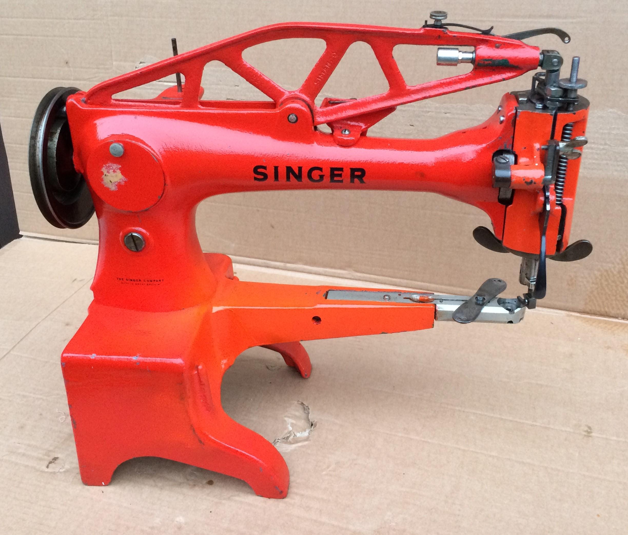 Singer 29k71 Walking Foot Antique Industrial Leather Patcher Machine - Etsy