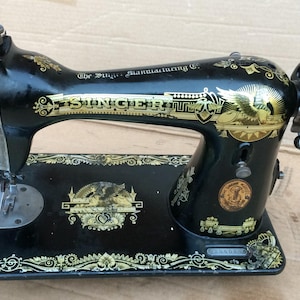 Singer Class 15 Sphinx Vintage Sewing Machine Head - Etsy