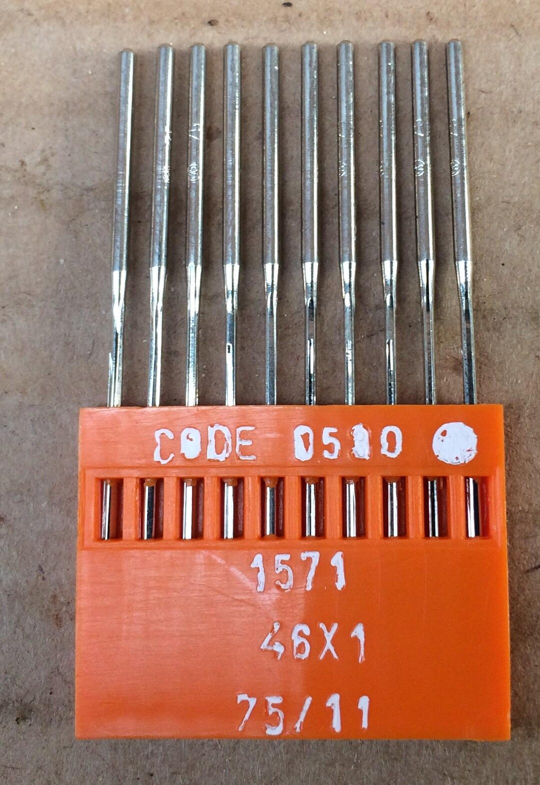 Singer 91K5 Sewing Machine Needles: Glove Stitching, Size 11 (10 Pack ...