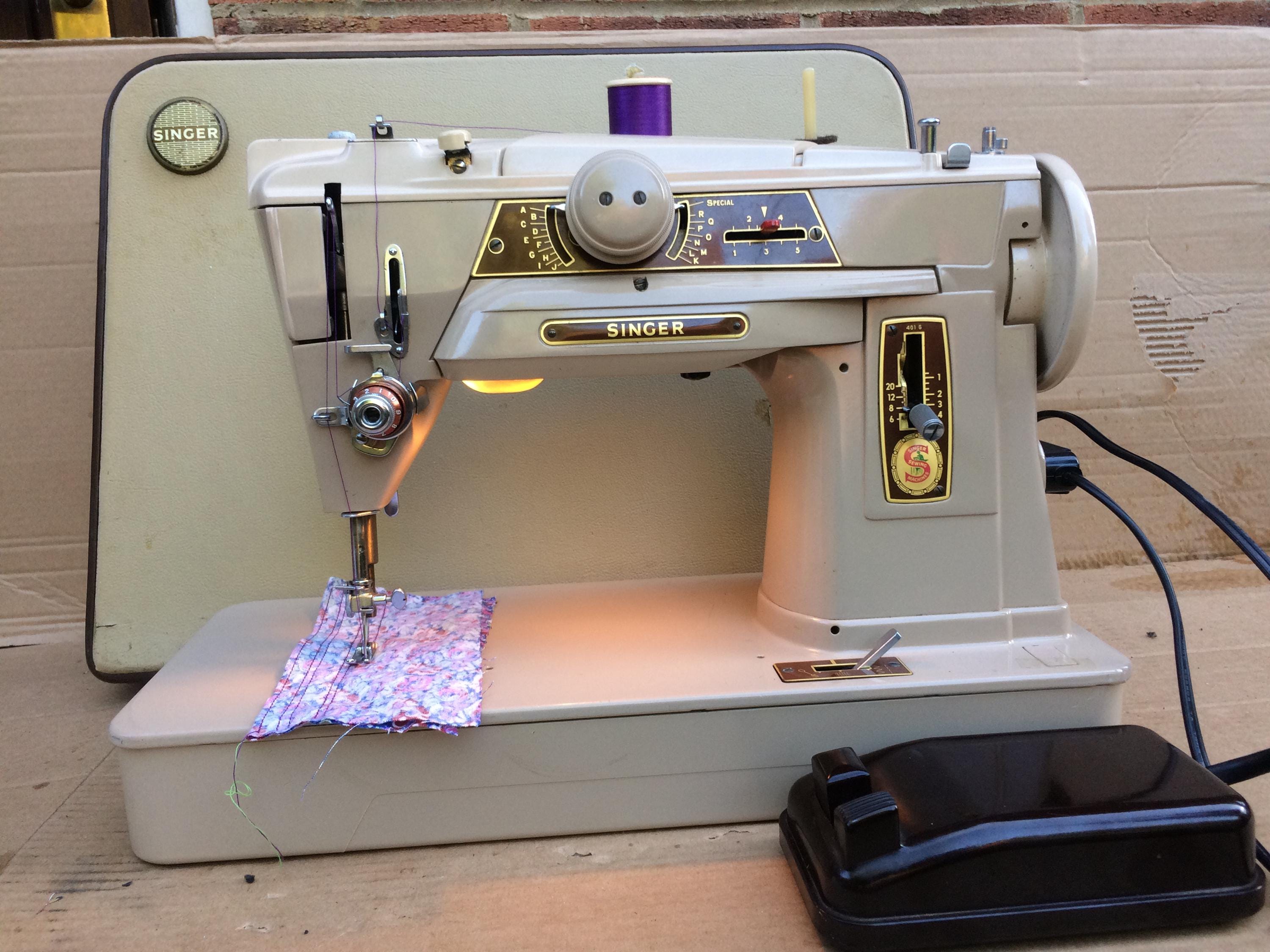 Singer 401G Semi Industrial Multi Decorative Stitch Sewing Machine - Etsy