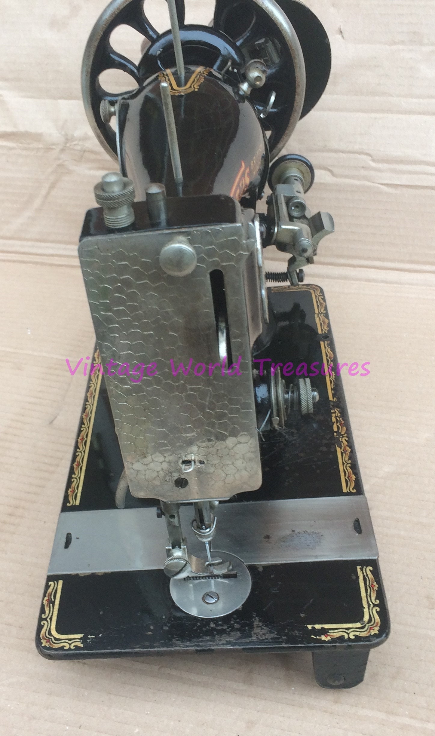 Vickers Hand-crank Vintage Sewing Machine - Etsy