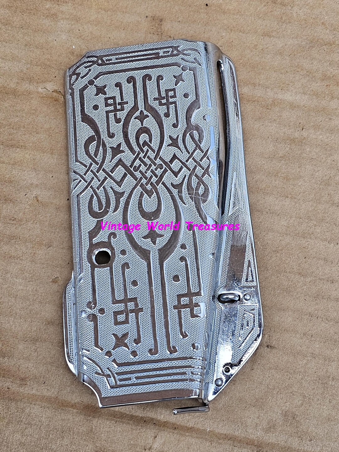Singer Featherweight Sewing Machine Egyptian Scroll Face Plate - Etsy