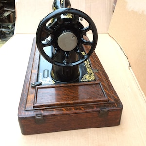 Singer 15K Sphinx Antique Electric Sewing Machine - Etsy