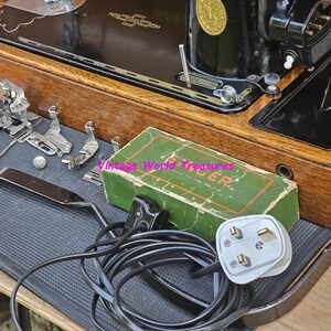 Singer 201K2 Electric Vintage Sewing Machine With Potted Motor - Etsy