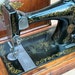 Antique Singer VS3 Hand-crank Sewing Machine: Scrolls and Roses Decor ...