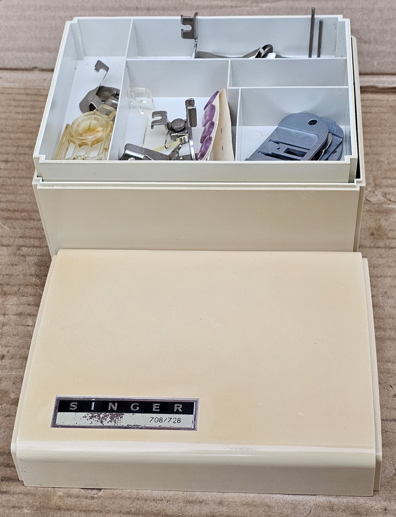 Singer 708/728 Slant Shank Vintage Sewing Machine Attachments ...