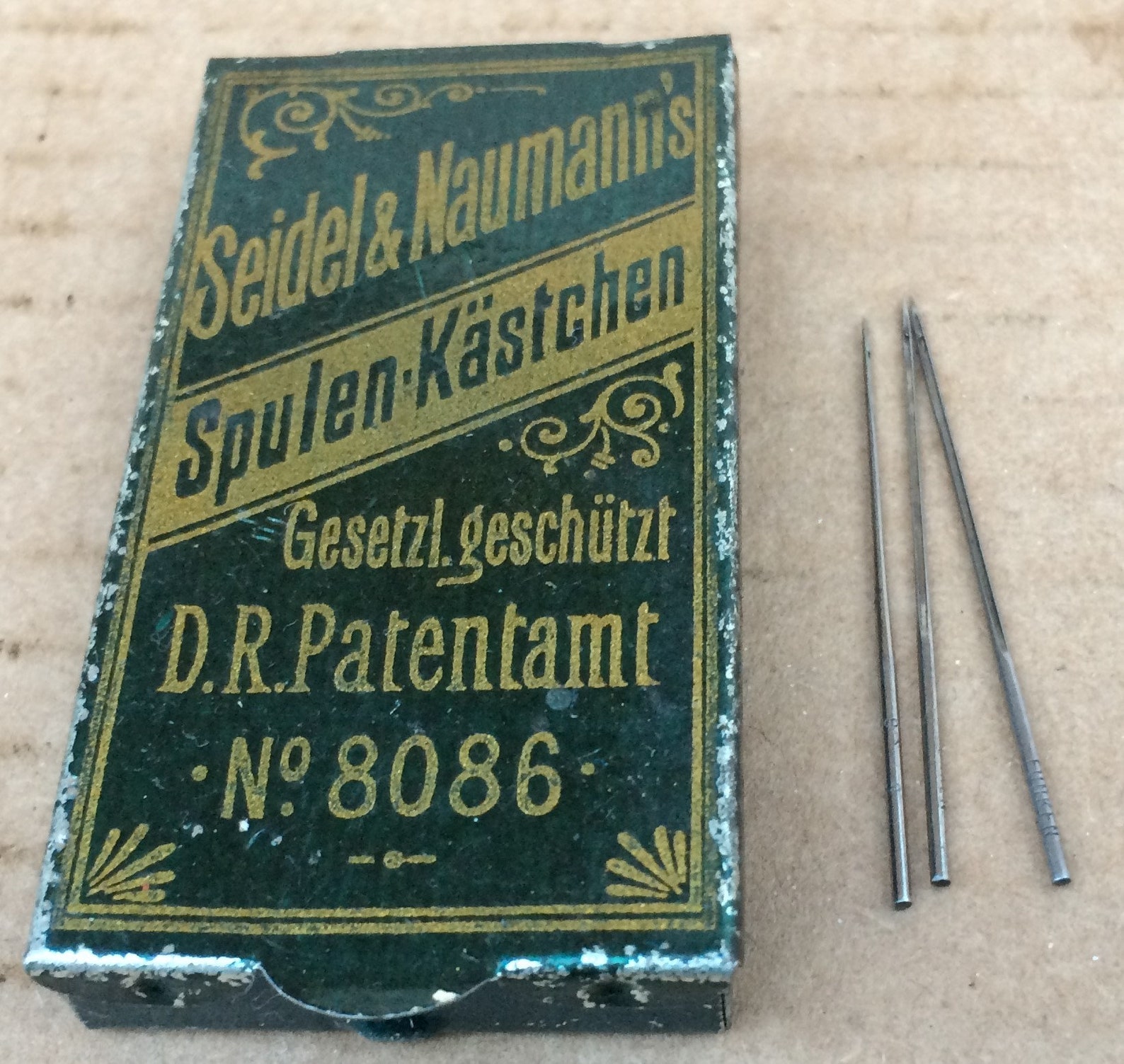 Seidel & Naumann Sewing Machine Needles and Rare Bobbin Holder Case - Etsy