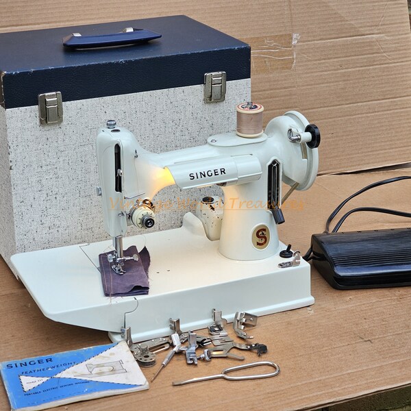 Singer Featherweight Sewing Machine - Etsy