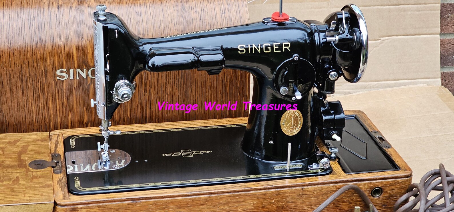 Singer 201K2 Electric Vintage Sewing Machine With Potted Motor - Etsy