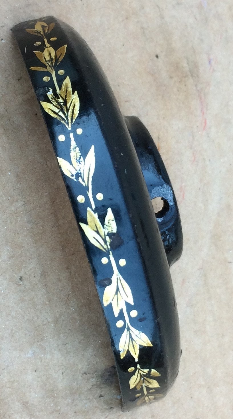 Antique Singer Sewing Machine Belt Guard With Victorian Decals - Etsy