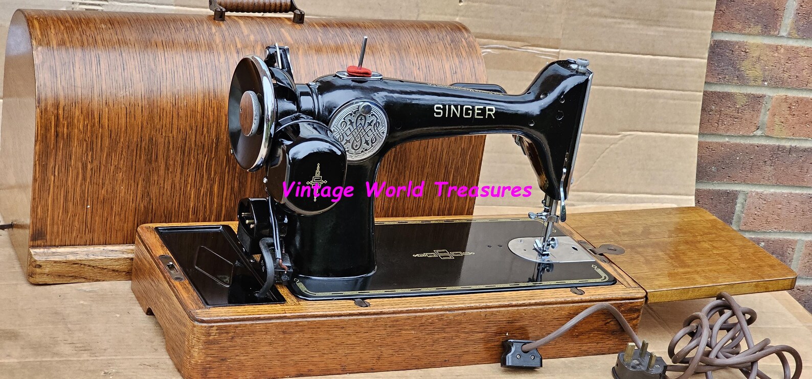 Singer 201K2 Electric Vintage Sewing Machine With Potted Motor - Etsy