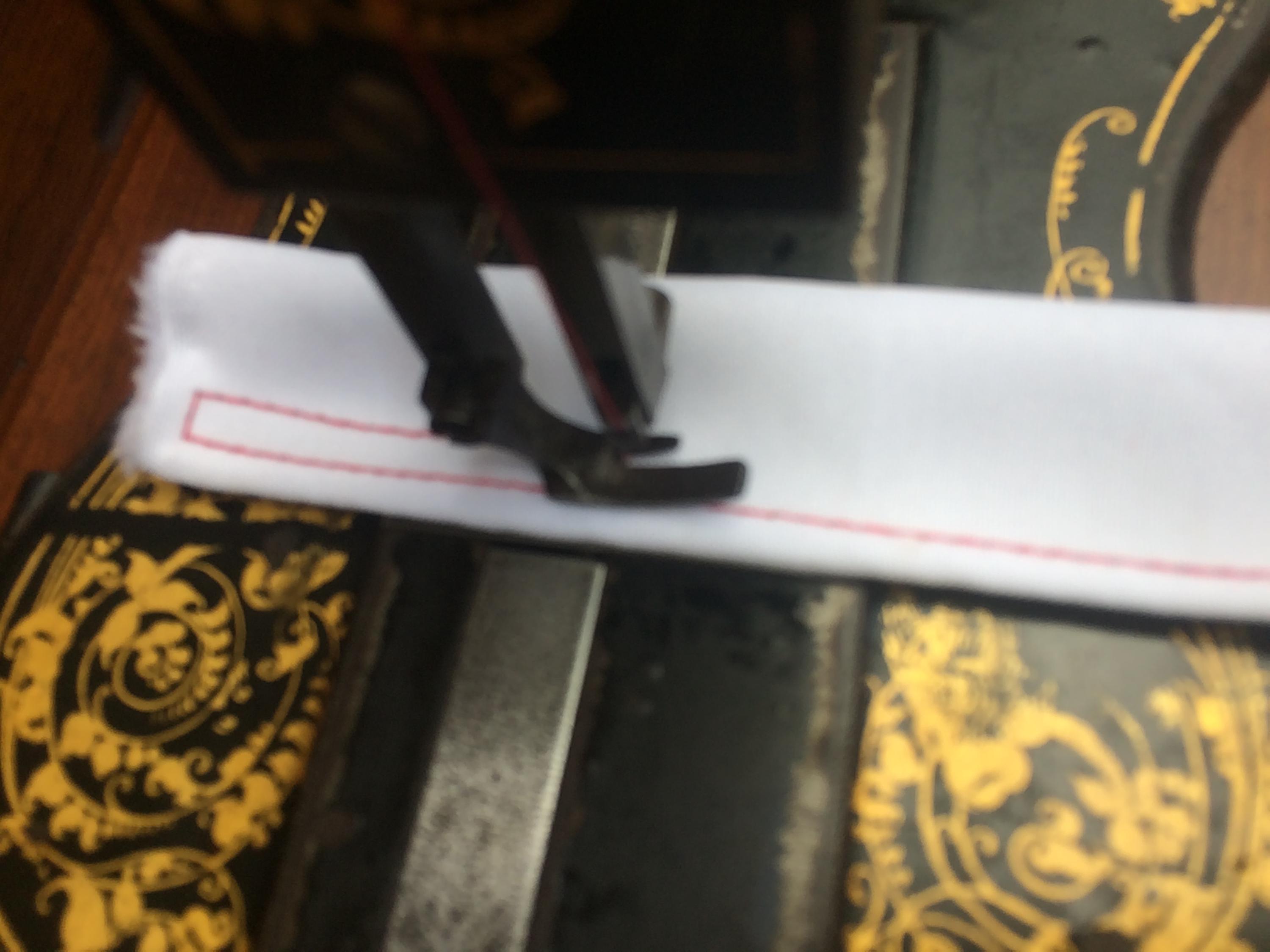 Antique Singer 12K Fiddle Base Sewing Machine With Large Roses Decals ...