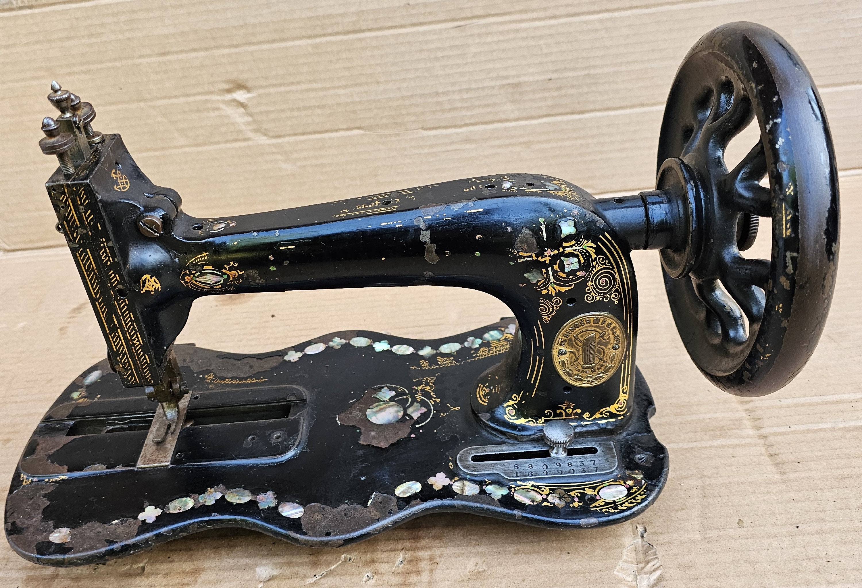 Singer 12K Fiddle Base Antique Sewing Machine Head Only - Etsy