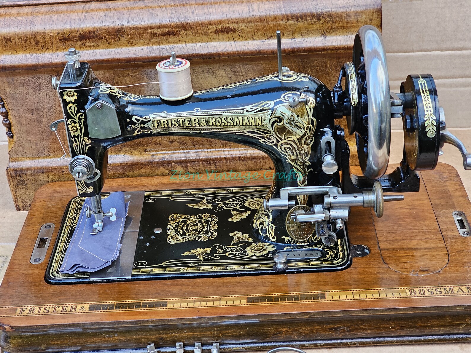 Antique Frister and Rossman Sewing Machine With Berlin Trade Mark - Etsy