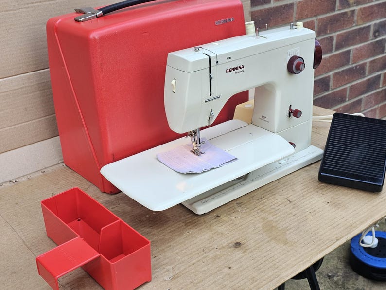 Bernina 807 Free-arm Multi- Decorative Stitch Sewing Machine - Etsy ...