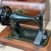 Antique Singer VS3 Hand-crank Sewing Machine: Scrolls and Roses Decor ...