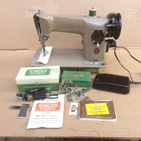 201 Singer Sewing Machine - Etsy