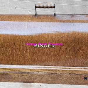 Singer 201K2 Electric Vintage Sewing Machine With Potted Motor - Etsy