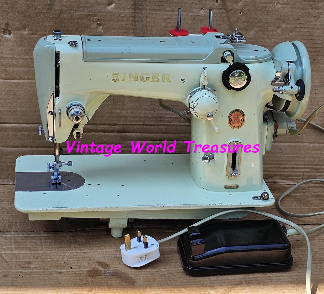 Vintage Singer 319K Zigzag Sewing Machine - Etsy