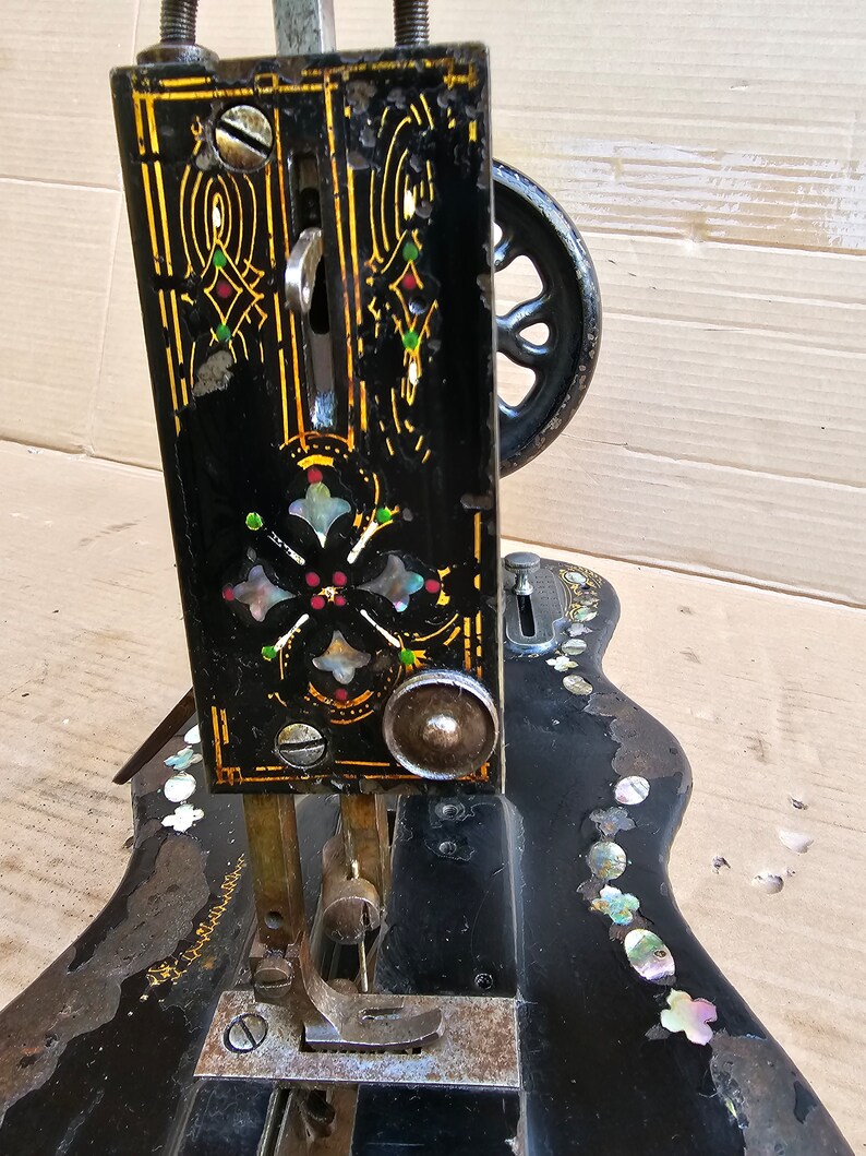 Singer 12K Fiddle Base Antique Sewing Machine Head Only - Etsy