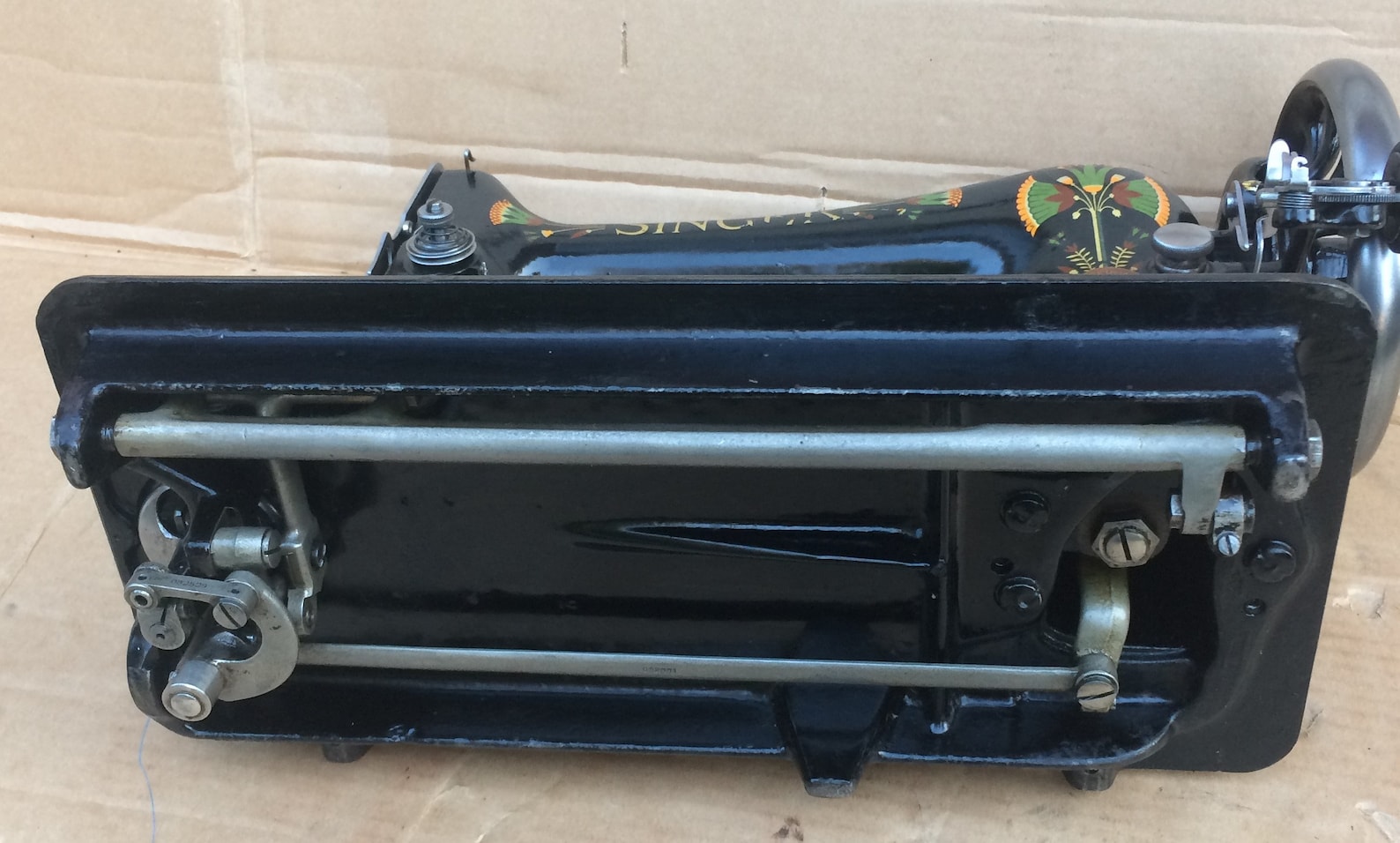 Antique Singer Model 66, 66k Lotus Decals Sewing Machine Head Only - Etsy