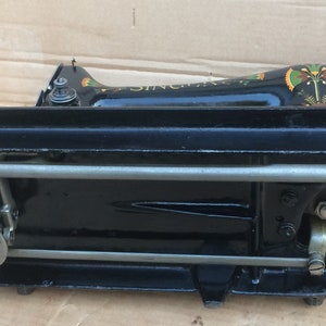 Antique Singer Model 66, 66k Lotus Decals Sewing Machine Head Only - Etsy
