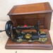 Antique Singer 12K Fiddle Base Sewing Machine With Large Roses Decals ...