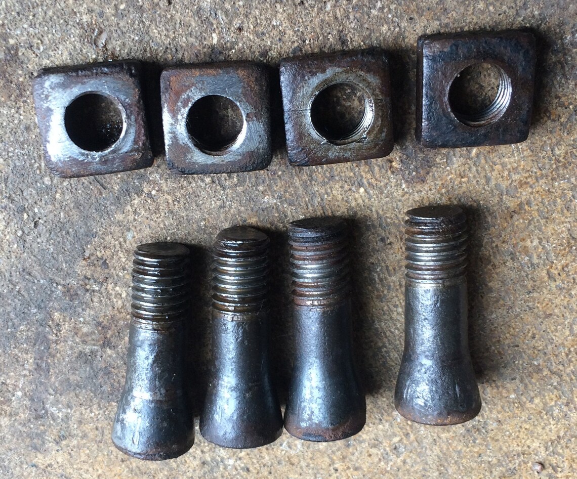Antique Singer Treadle Sewing Machine Mounting Bolts and Nuts - Etsy UK