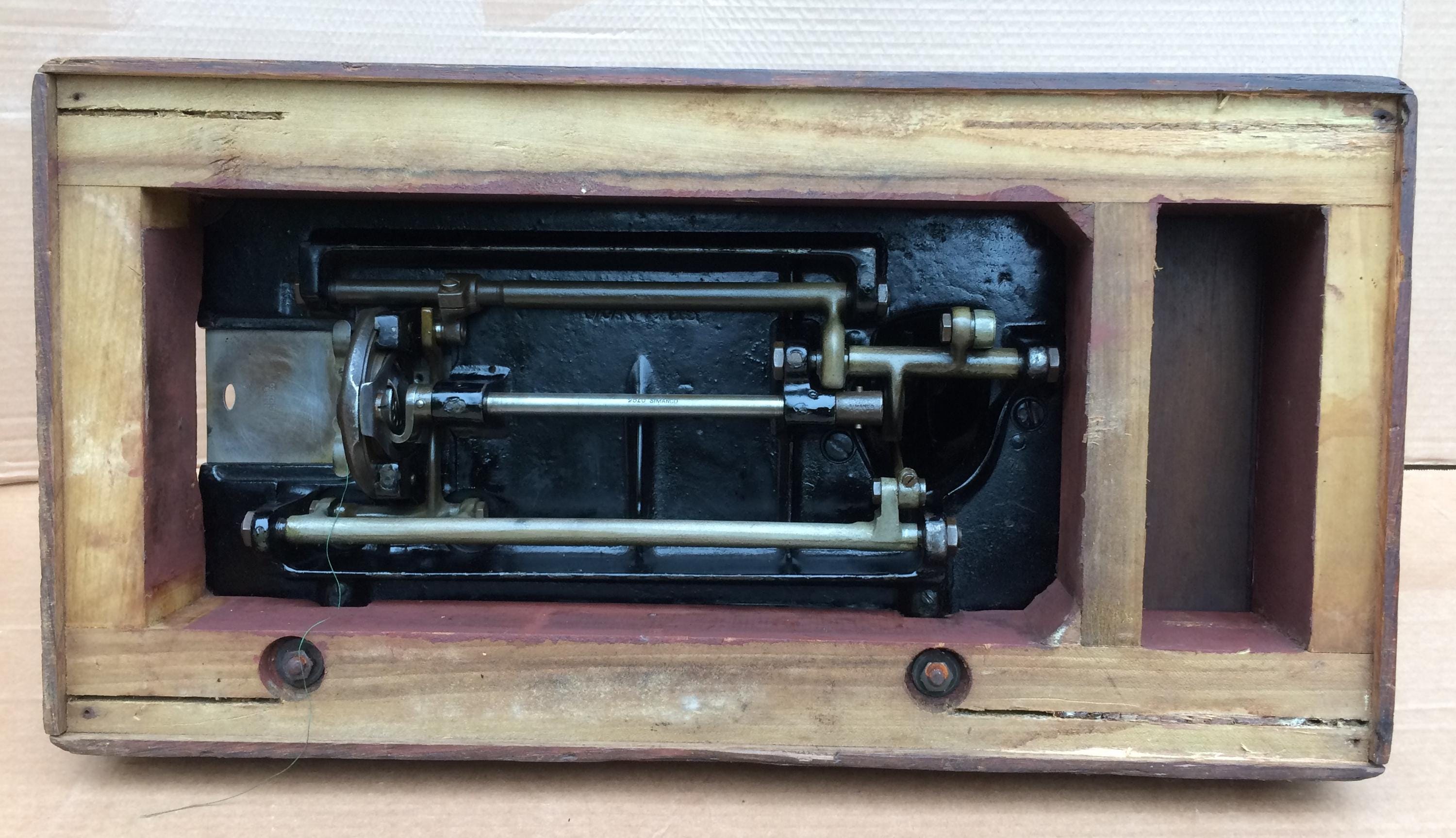 Singer 15K Sphinx Antique Electric Sewing Machine - Etsy