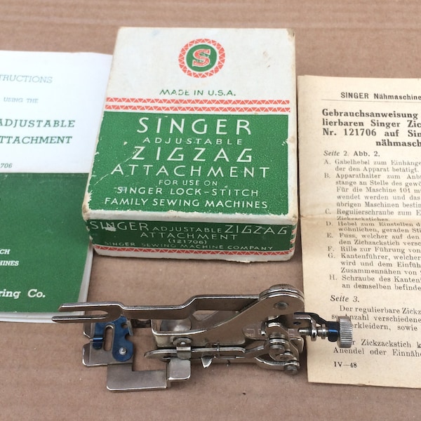 Singer Zigzag Attachment - Etsy