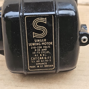 Vintage Singer 221, 221K Featherweight Sewing Machine Motor ONLY - Etsy
