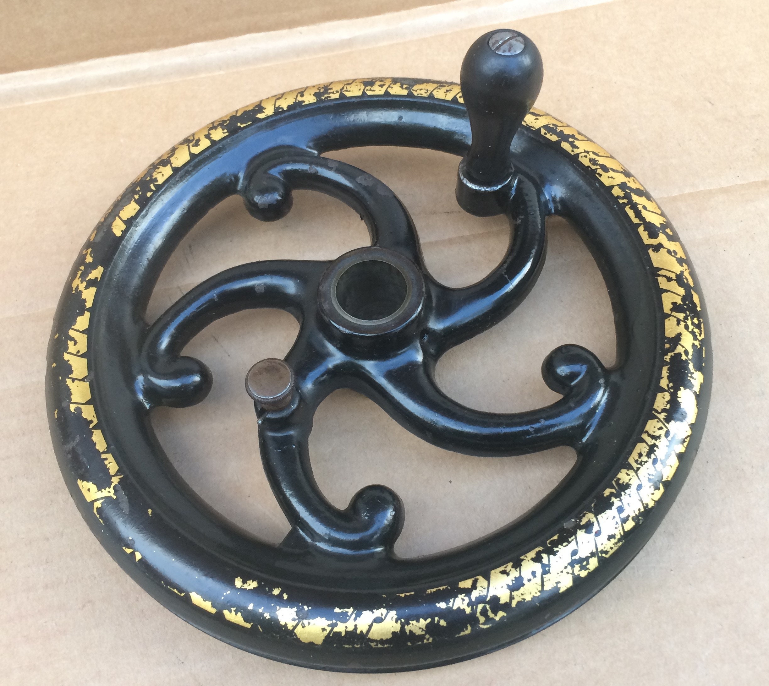 Antique Jones Serpentine Sewing Machine Balance Wheel - Etsy