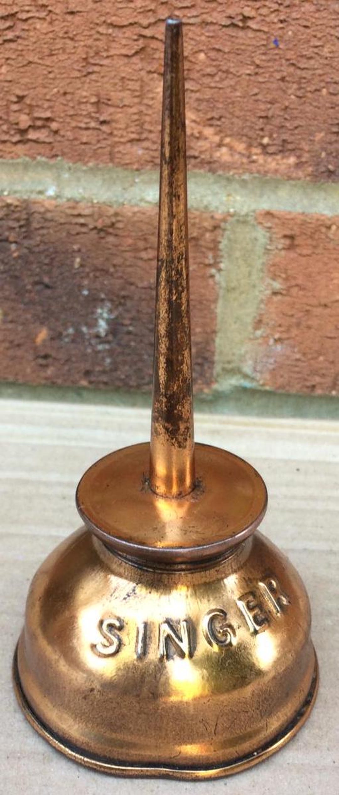 Brass Singer Oil Can or Tin - Etsy