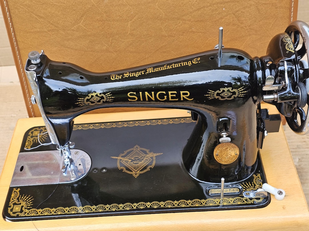 Singer 15K RAF Electric Vintage Sewing Machine - Etsy