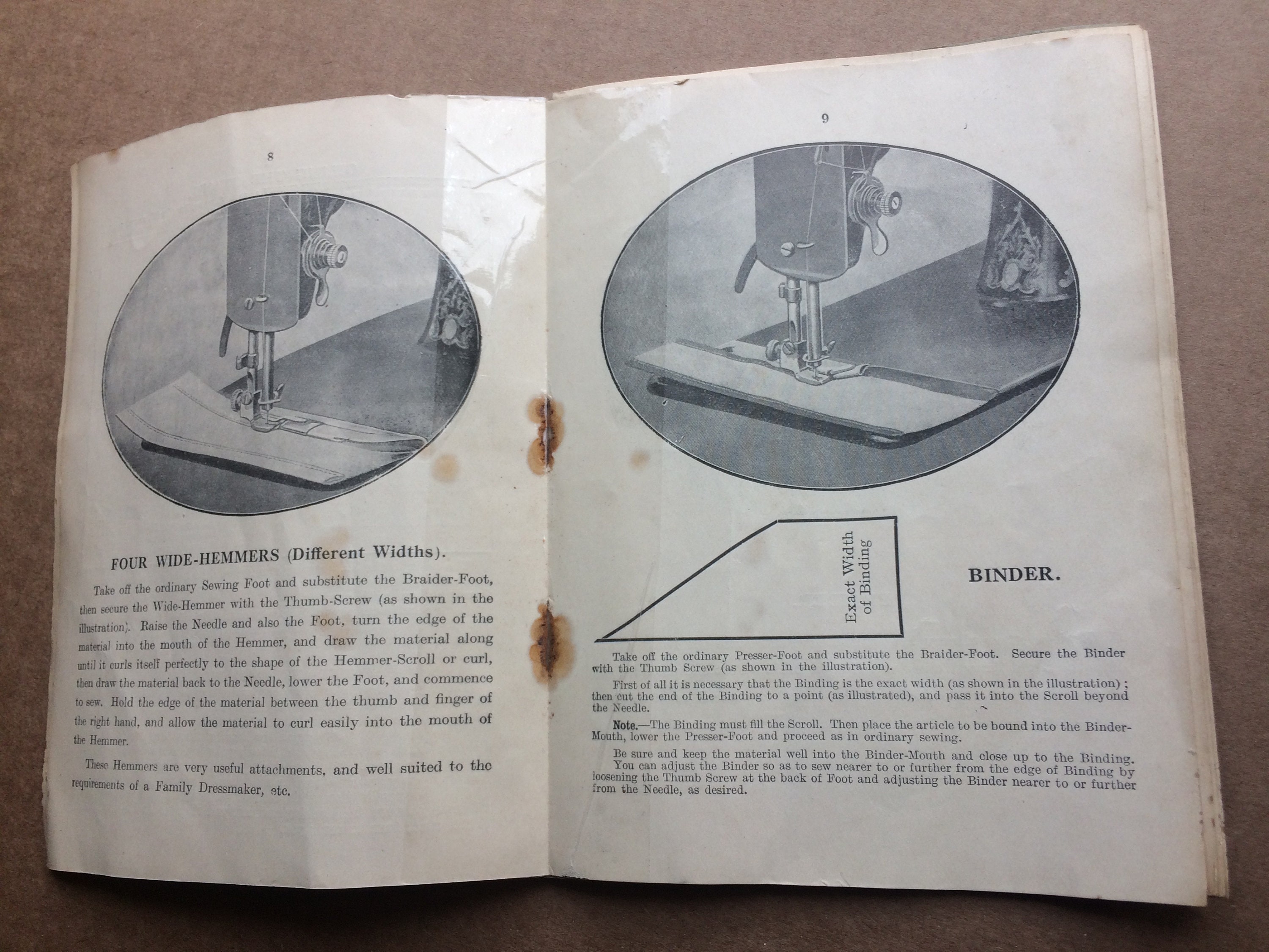 Jones Sewing Machine Instruction Manual for Cylinder Shuttle Machines ...