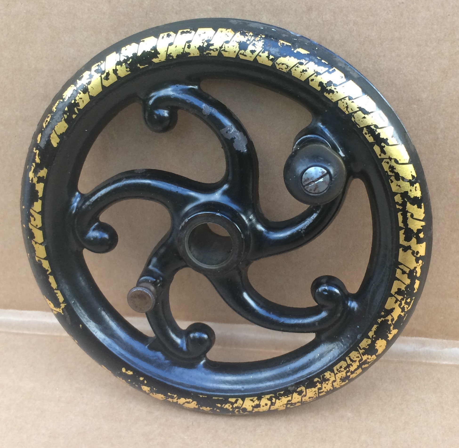 Antique Jones Serpentine Sewing Machine Balance Wheel - Etsy