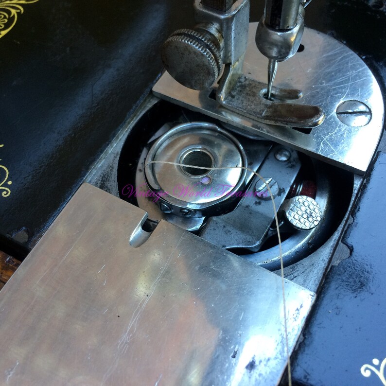 Vintage Singer 66K Hand Crank Sewing Machine - Etsy UK