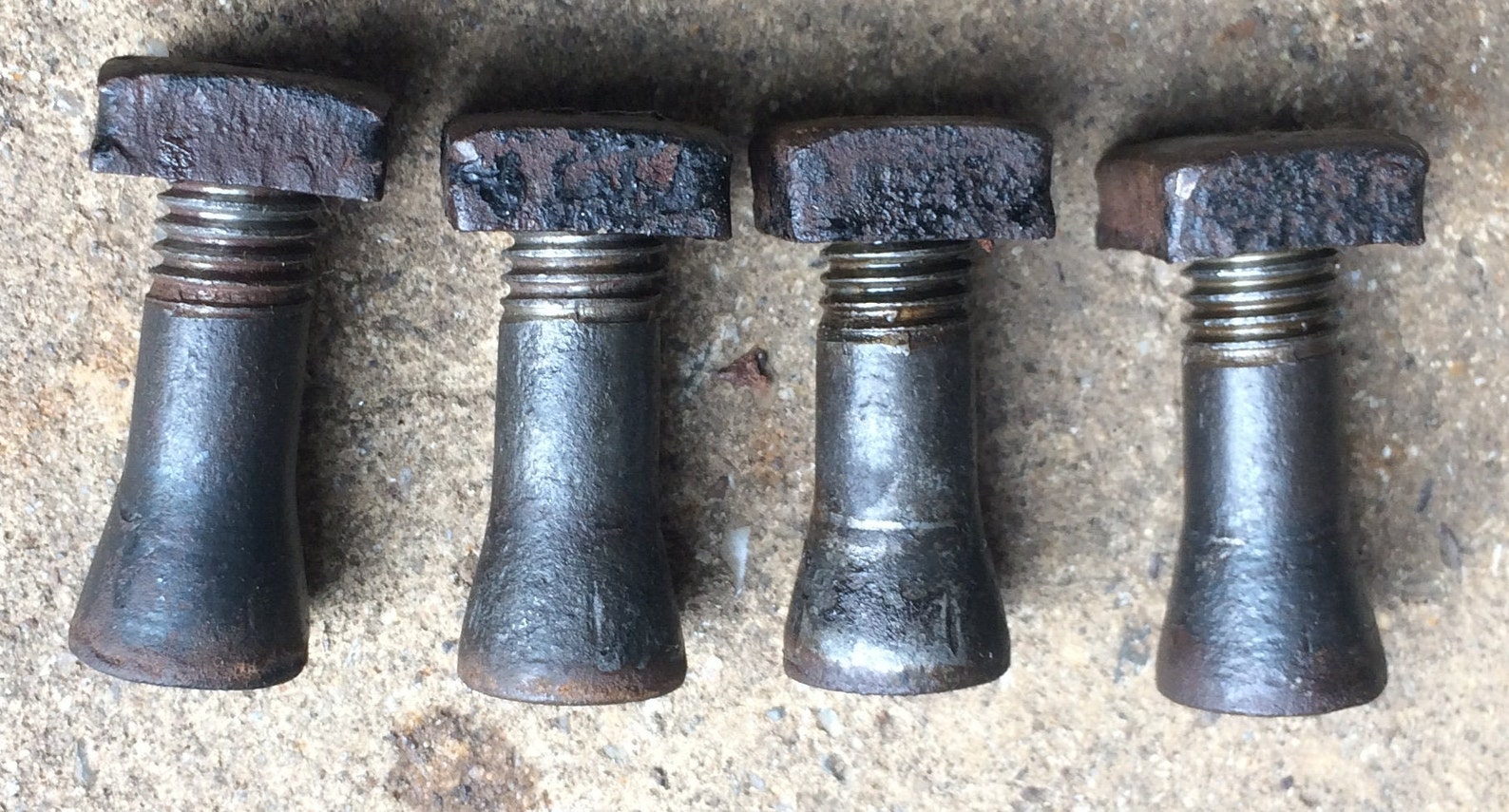 Antique Singer Treadle Sewing Machine Mounting Bolts and Nuts - Etsy UK