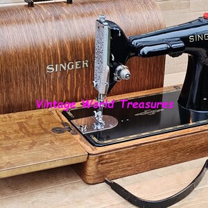 Singer 201K2 Electric Vintage Sewing Machine With Potted Motor - Etsy