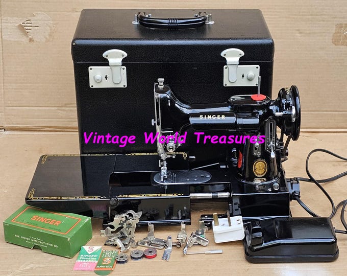 1948 Singer 221K Featherweight Sewing Machine - Etsy