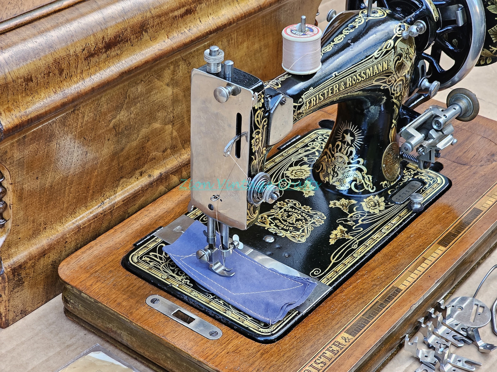 Antique Frister and Rossman Sewing Machine With Berlin Trade Mark - Etsy