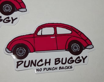 Punch Sticker - Etsy