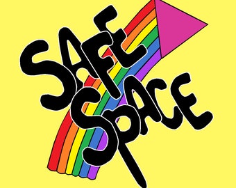 Lgbt Safe Space Printable - Etsy