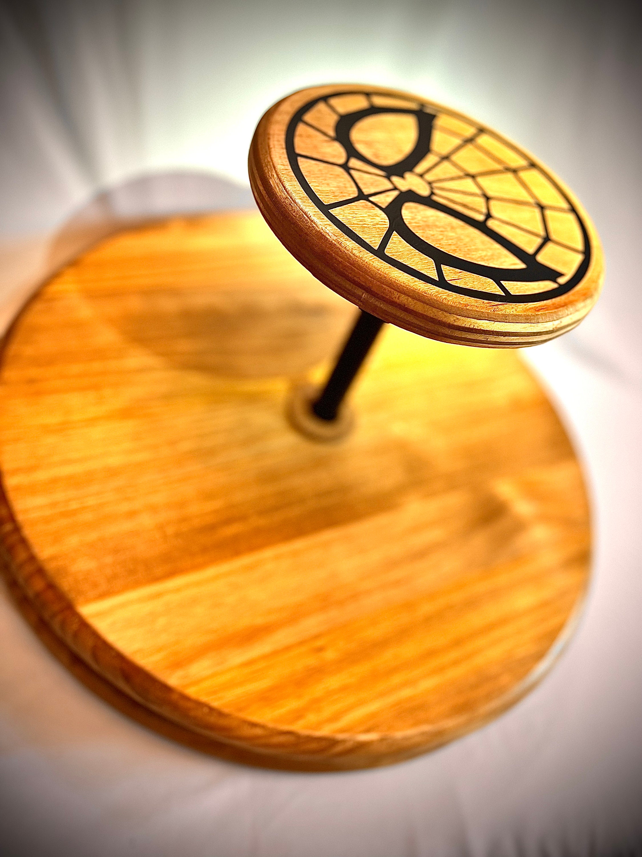 Handcrafted Wooden Sit and Spin - Etsy